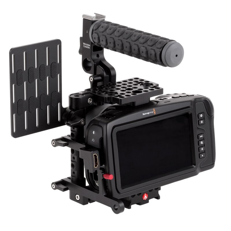 Unified BMPCC4K/6K Camera Cage SSD Mount, 111,86